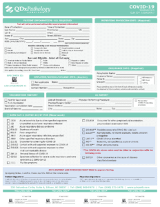 QDx Pathology Requisitions: Order Pathology Tests Easily